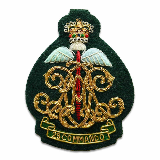 29 Commando PARA Blazer Badge (Green w/ Red Dagger) – The Regimental Shop
