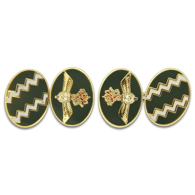 Commando Helicopter Force (CHF) 'Junglies' Gilt Enamel Cufflinks – The ...