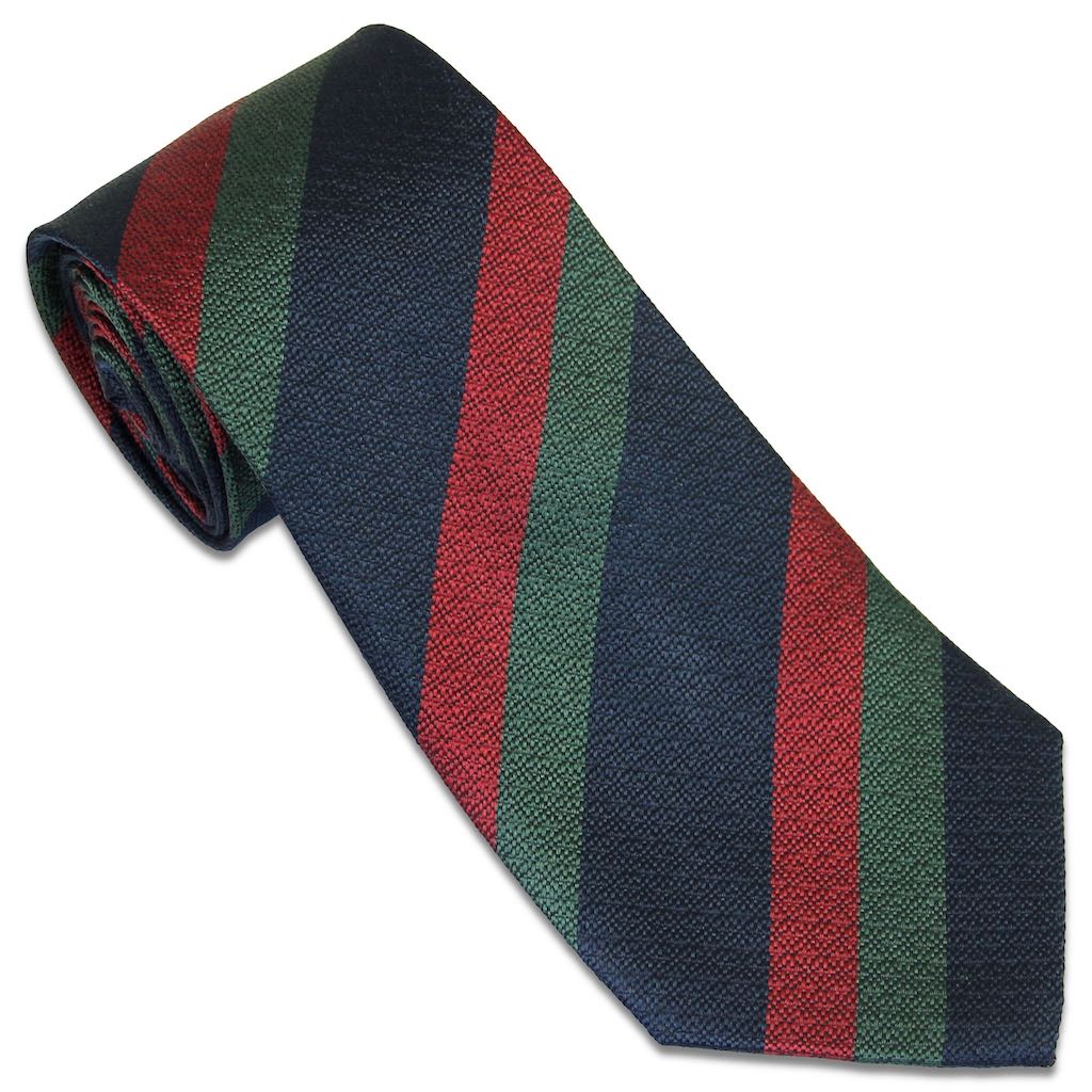 The Black Watch Silk Non Crease Tie – The Regimental Shop