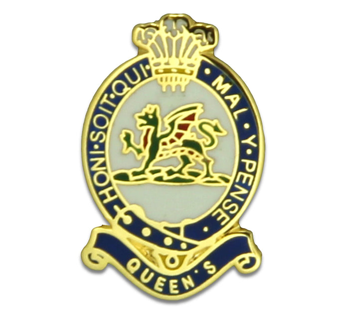 The Queen's Regiment Lapel Badge – The Regimental Shop