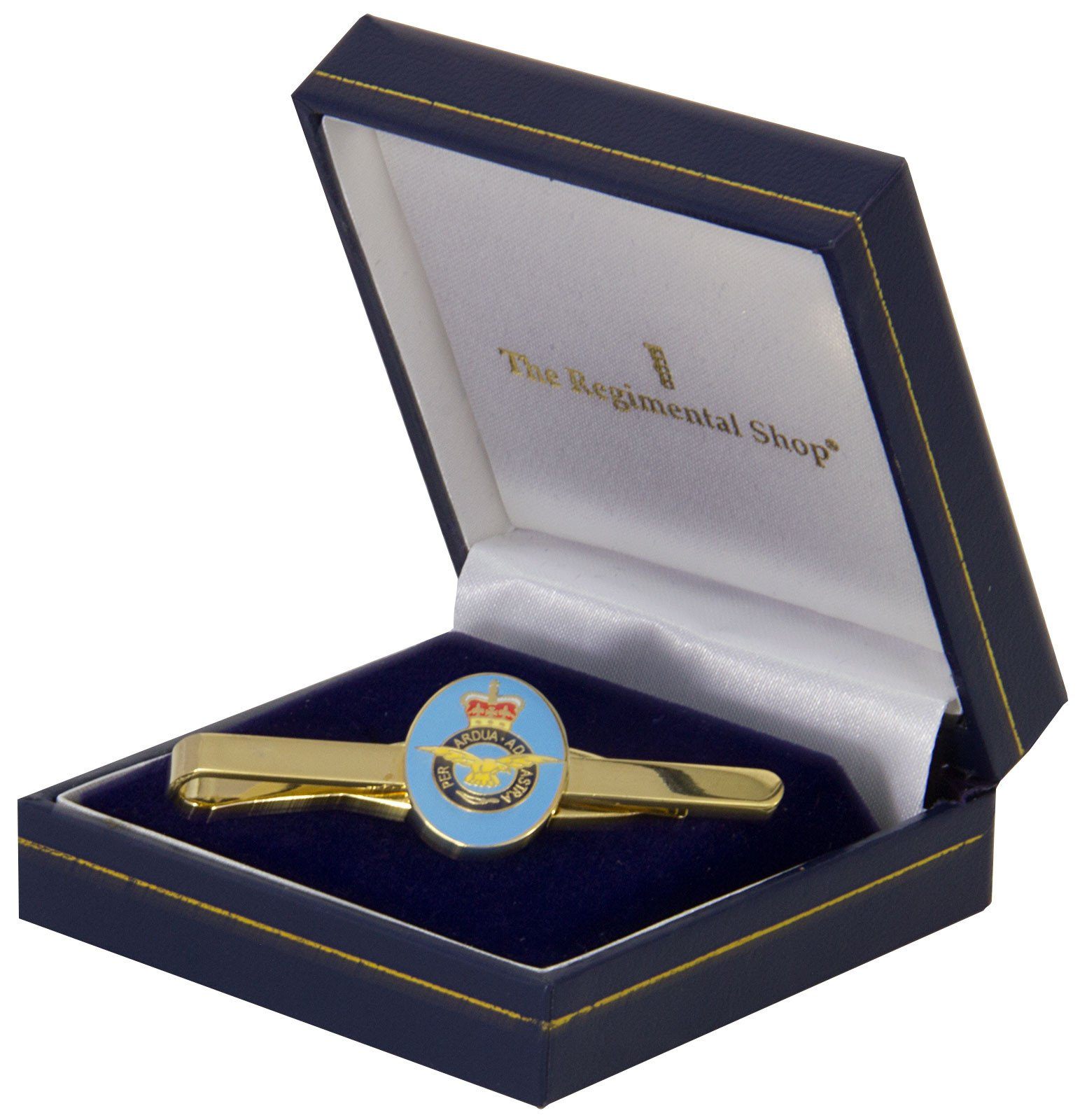 Royal Air Force (RAF) Gilt Enamel Tie Clip – The Regimental Shop