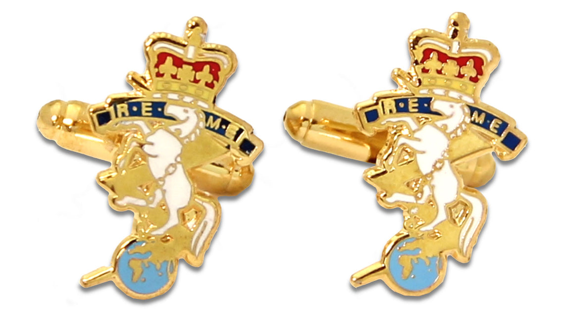 REME Cufflinks – The Regimental Shop