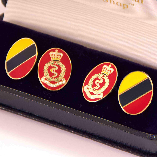 Royal Army Medical Corps (RAMC) Cufflinks – The Regimental Shop