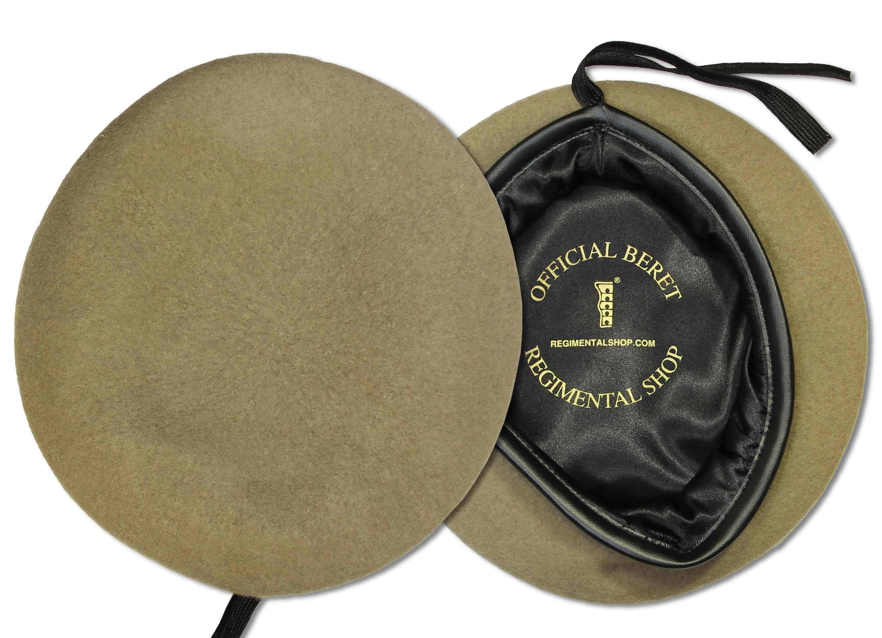 Sand/Beige Military Beret – The Regimental Shop